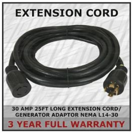 25 ft Ext Cord for GMS Power Distribution Box